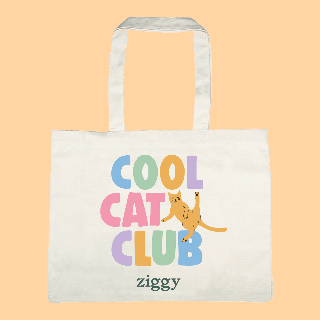 Tote Bag - Cool Cat Club – Ziggy